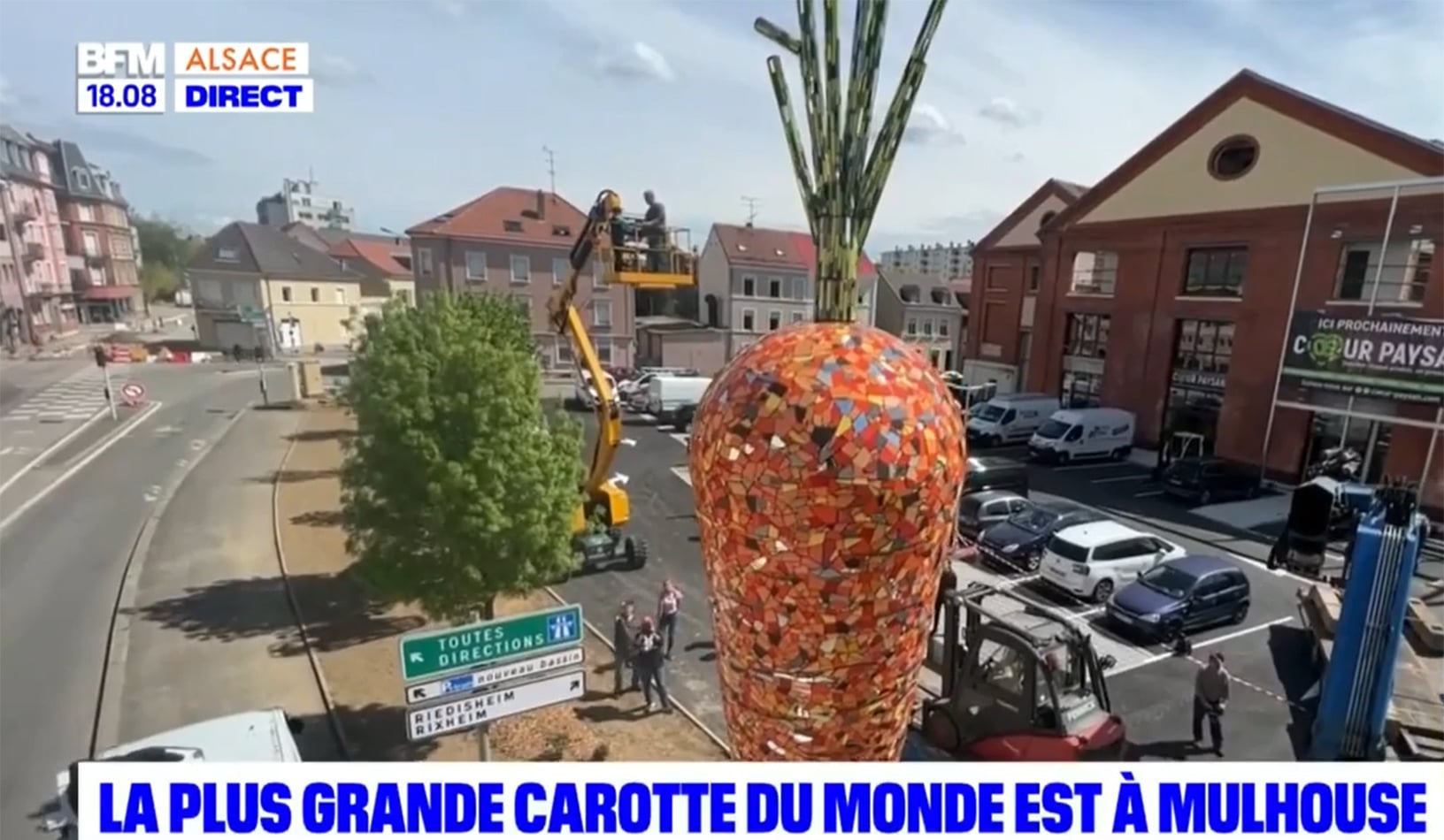[REVUE DE PRESSE] BFM-TV: "La plus grande carotte du monde est à ...